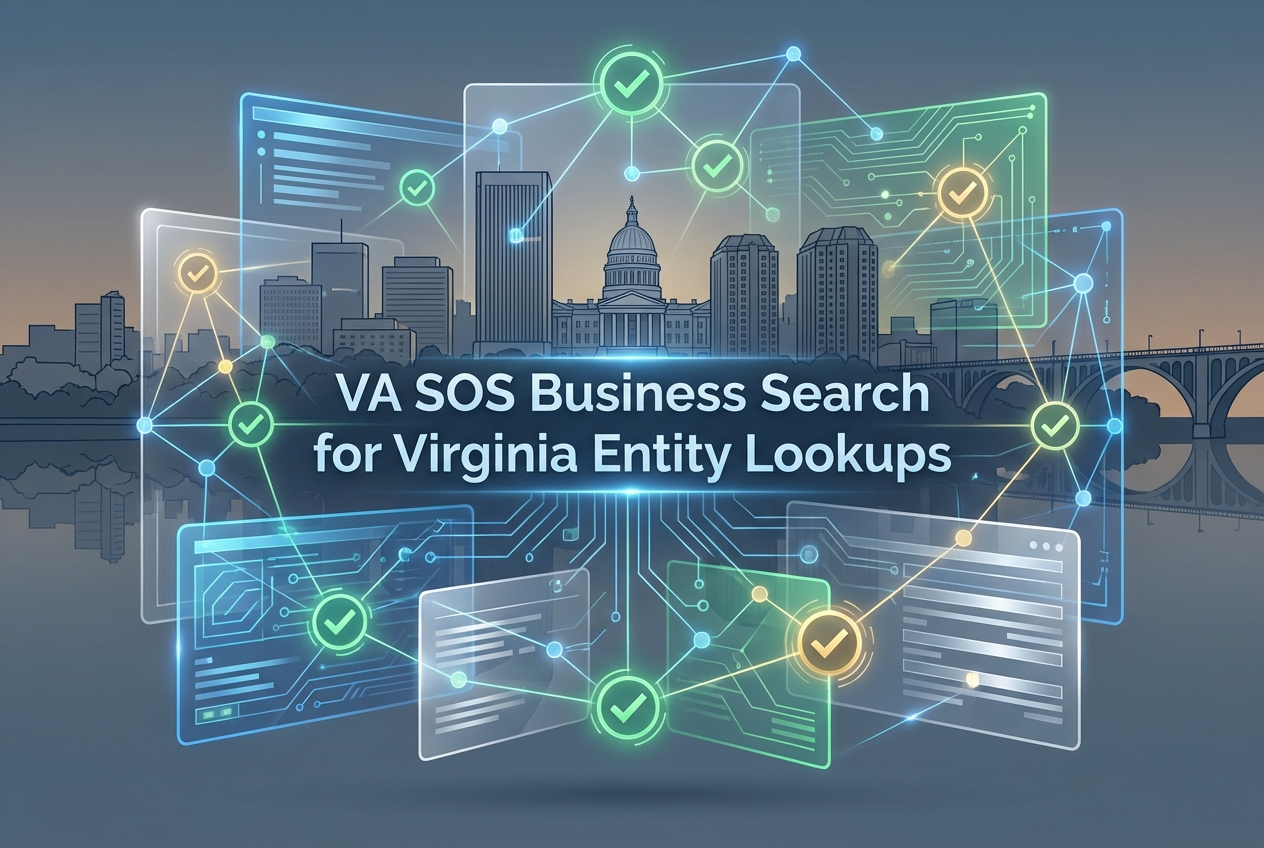VA SOS Business Search for Virginia Entity Lookups